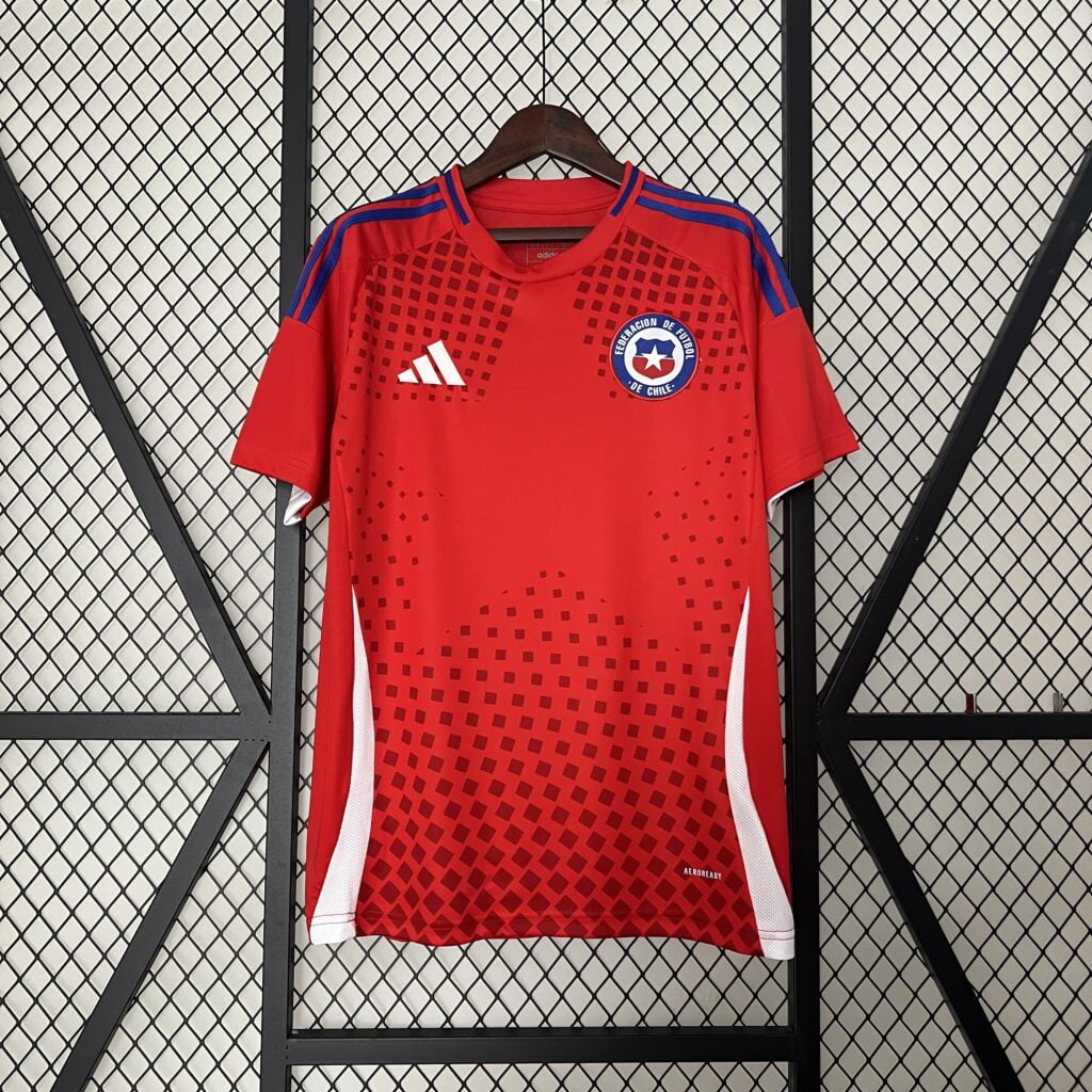 Camiseta Chile 2024 Selección Chilena Copa América Local Titular ...